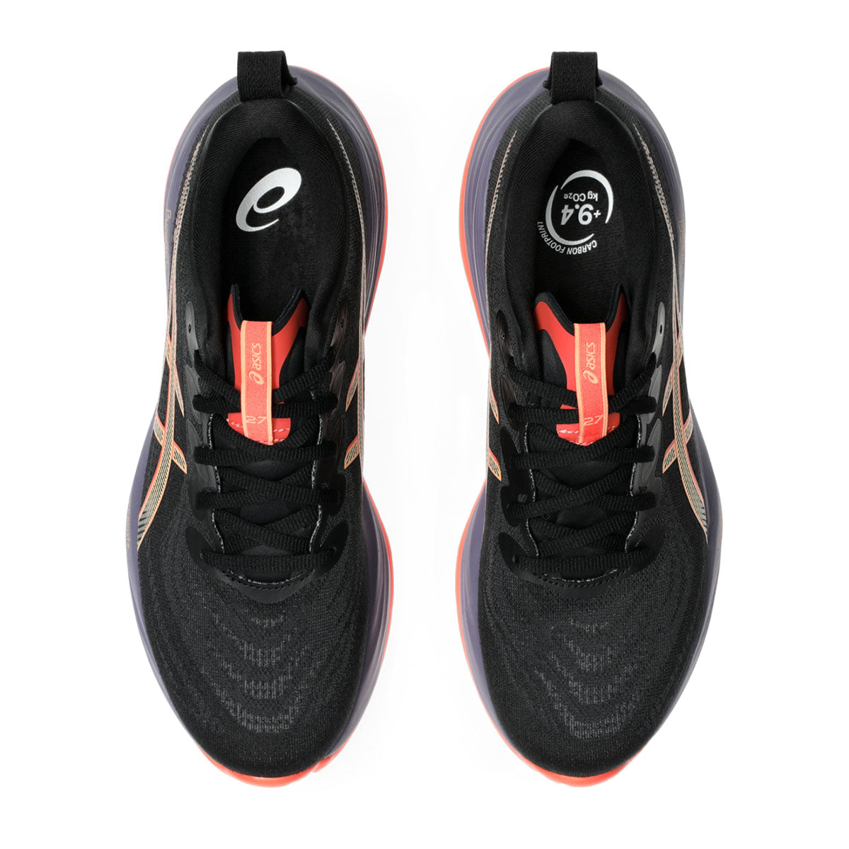 Asics Gel Cumulus 27 Men Black Coral Reef נעלי קומולוס 27 גבר - Original's